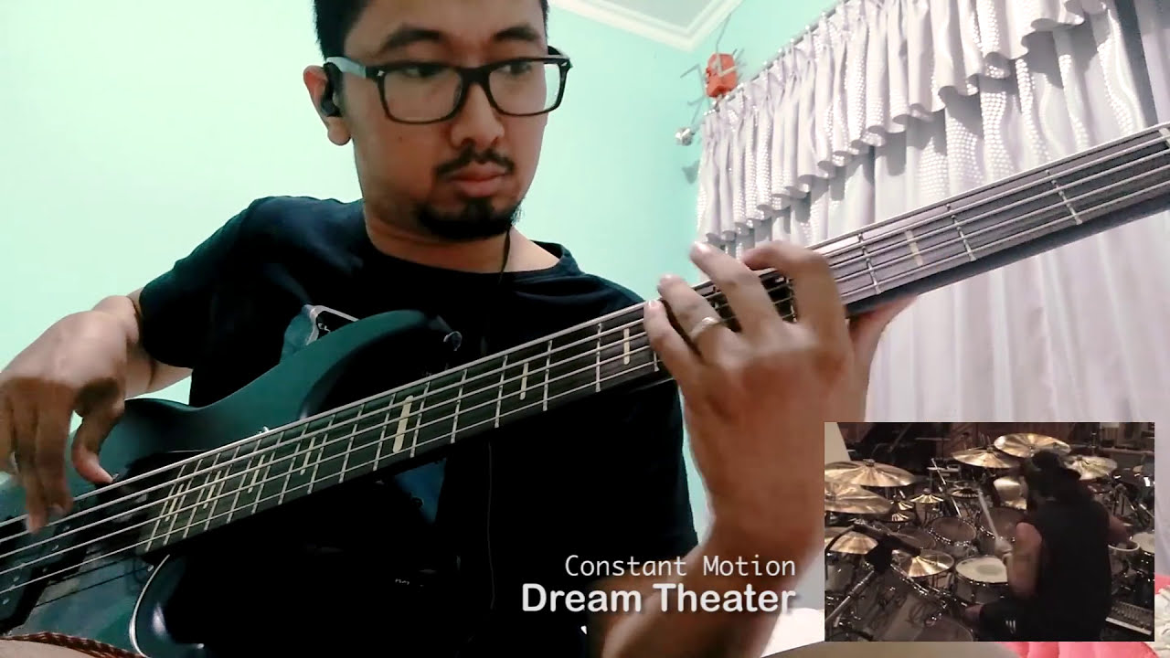 Dream Theater - constant motion bass cover | Yamaha BB 735a - YouTube