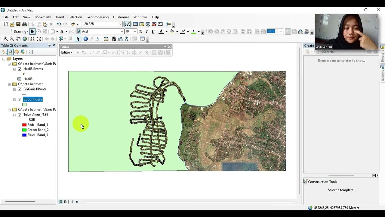 Tutorial Membuat Peta Batimetri oleh Ayu Anisa - YouTube