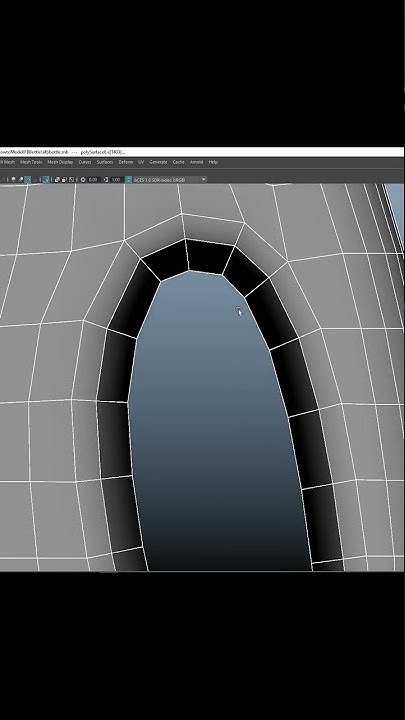 How to model a detergent bottle in maya tutorial #shorts t - YouTube