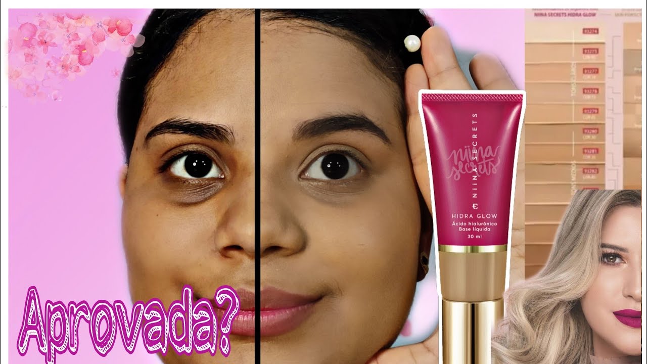 BASE DA NIINA SECRETS Cor: 55#niinasecrets#basehidraglow#niina# ...