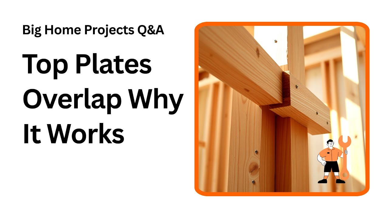 Why Overlapping Top Plates at Corners Matters in Carpentry - YouTube