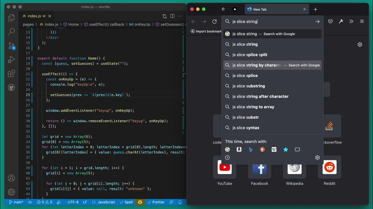 Building a Wordle clone with React - YouTube