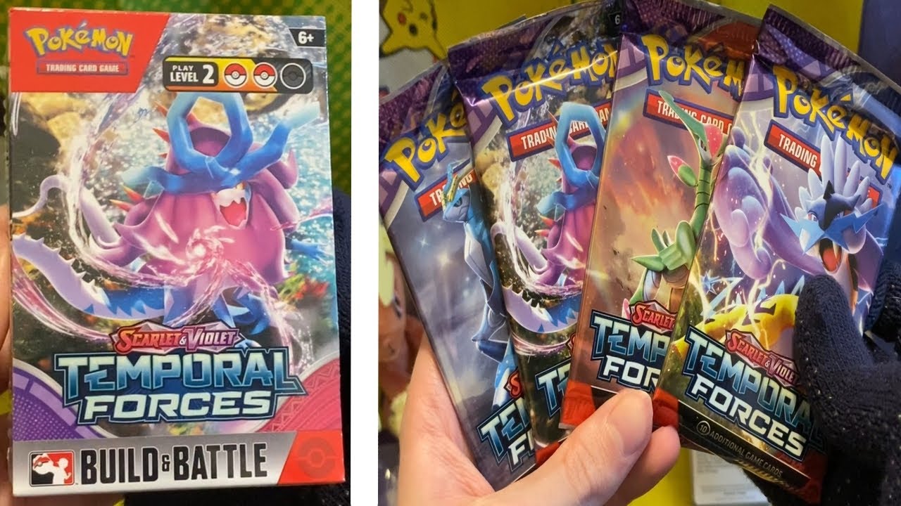 Temporal Forces Build and Battle unboxing and pack opening! | Pokemon ...