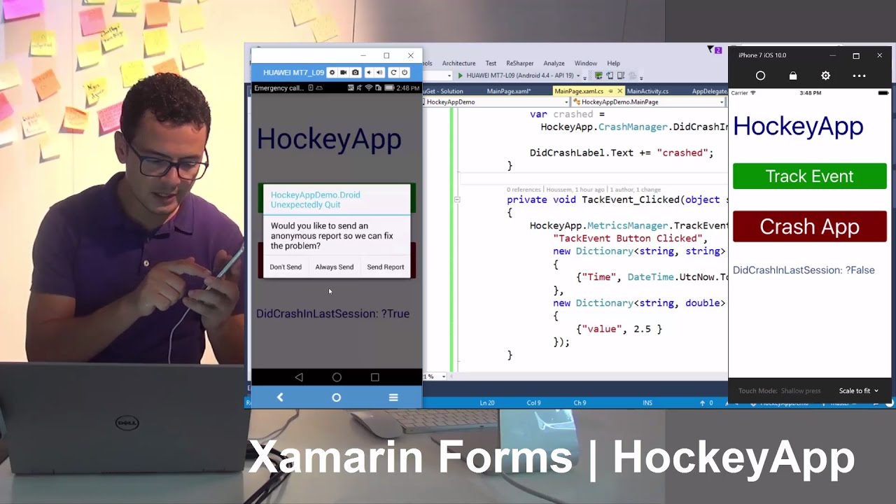 Using Hockeyapp With Xamarinforms Youtube