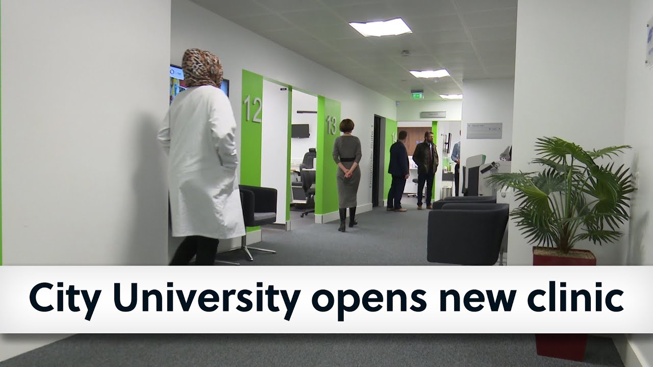 City University opens new clinic - YouTube