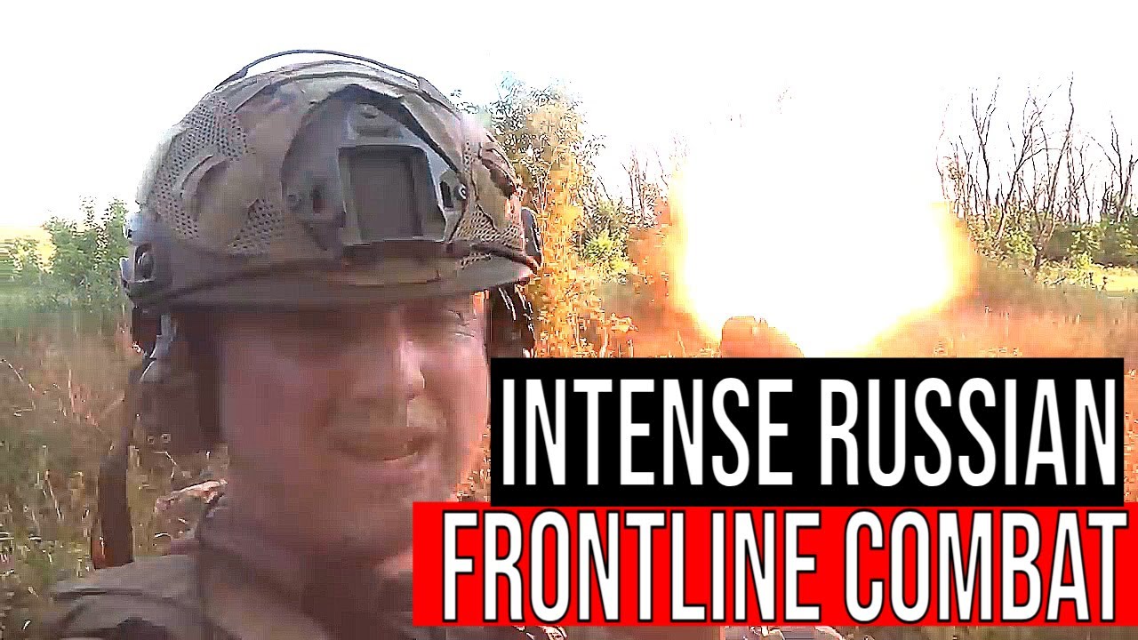 Russian Army Flank Ukraine Soldiers in Intense Frontline Combat Battle ...