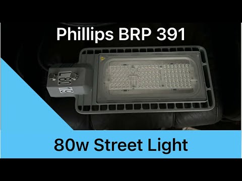 Philips/Signify BRP391 80w LED street light - YouTube