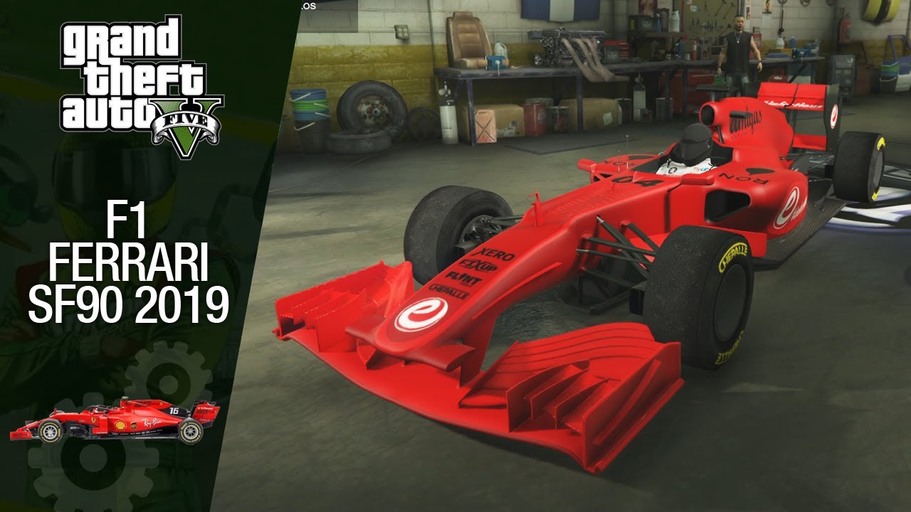 GTA V - F1 Customization: Ferrari SF90 (2019) - YouTube