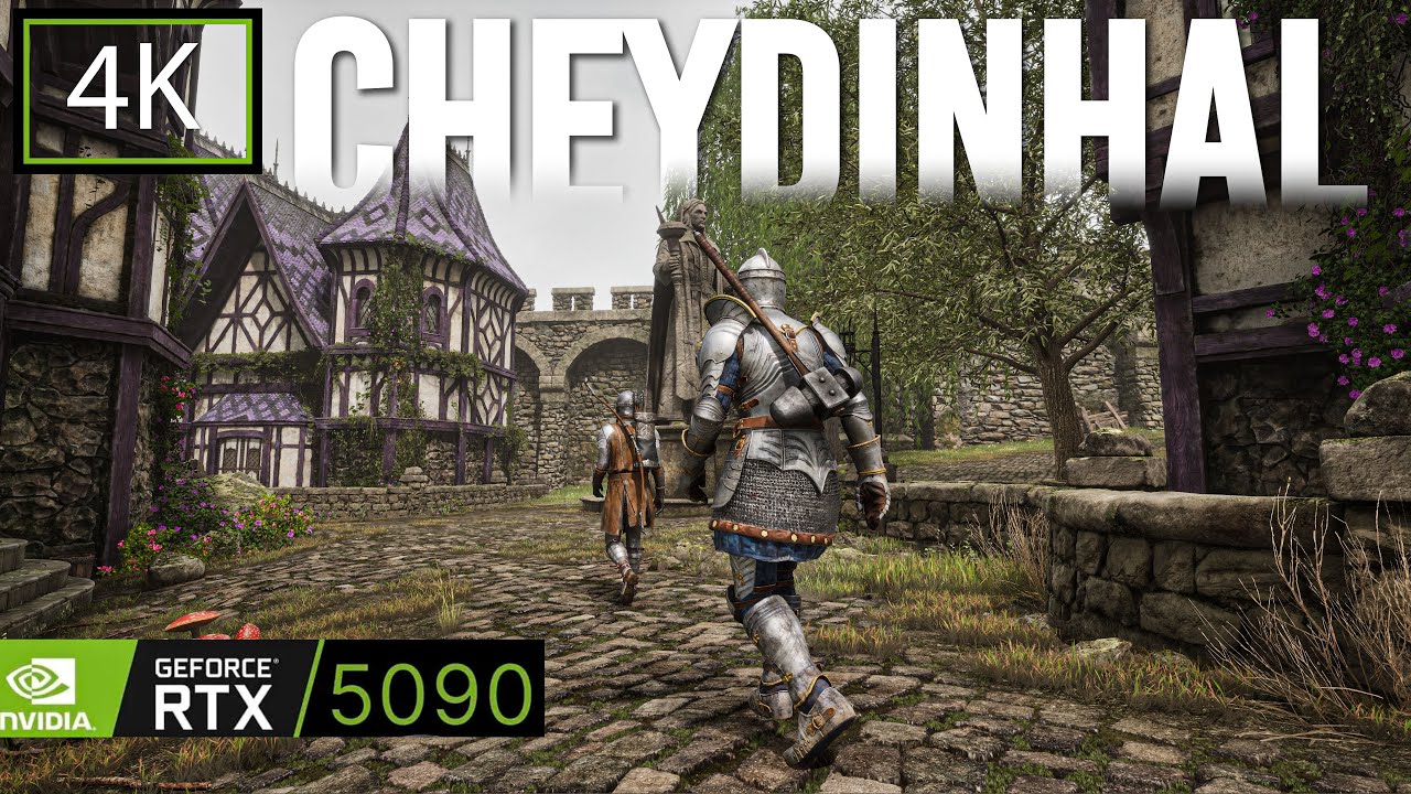 Oblivion Remastered Ultra Graphics Walking Around the Map I Cheydinhal ...