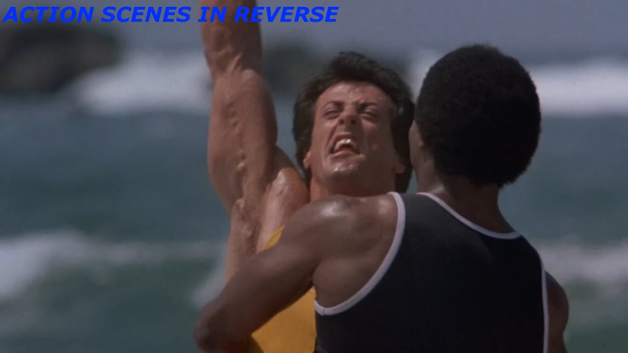 Rocky III Training Montage in Reverse! - YouTube
