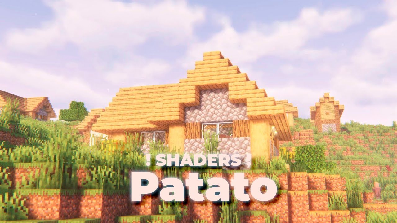 PATATO SHADERS EL MEJOR SHADERS PARA MINECRAFT PC DE BAJOS RECURSOS ...
