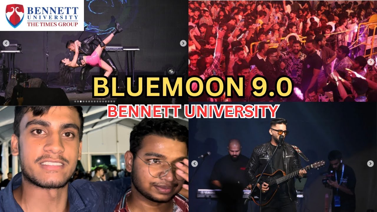 BLUE MOON 9.0 | FRESHER PARTY | Bennett University - YouTube