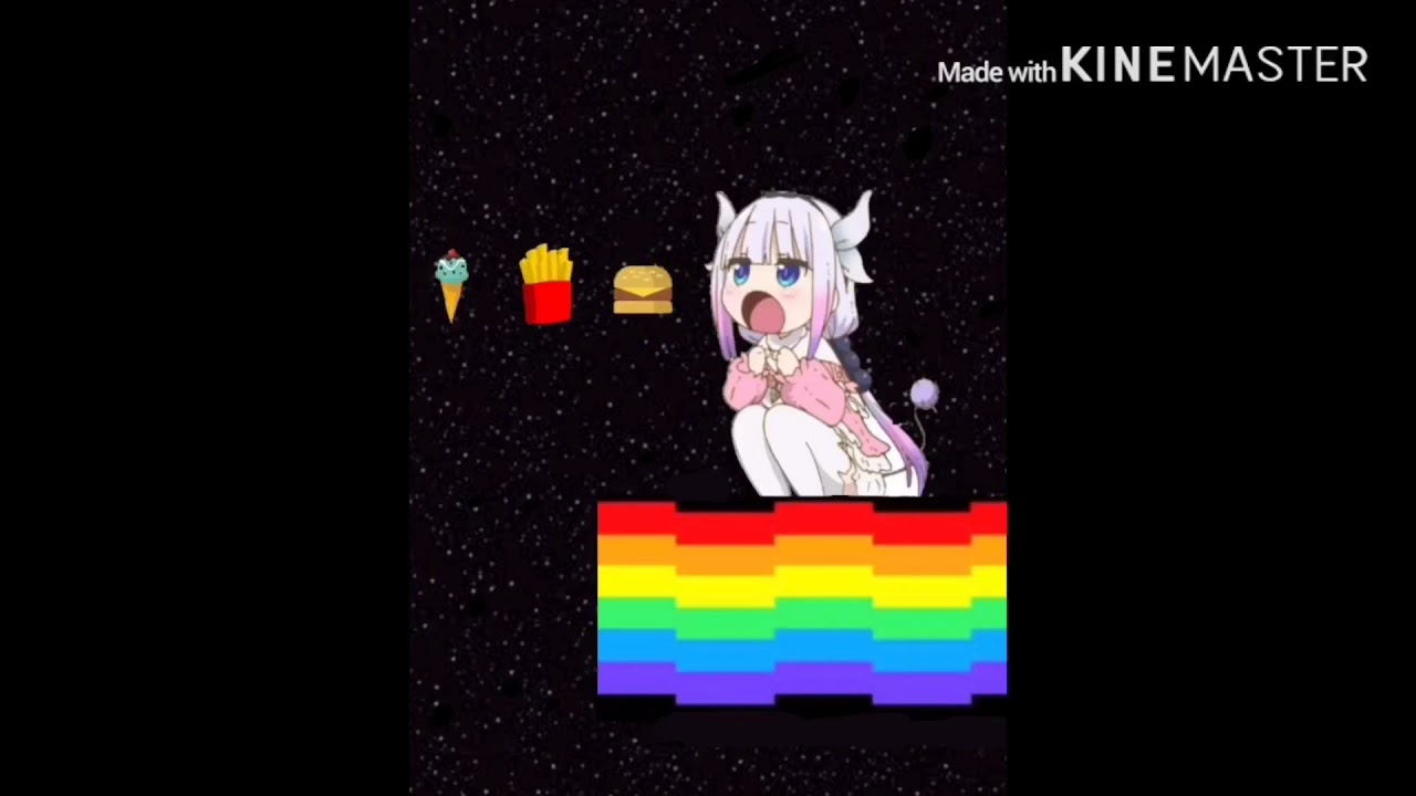 Kanna version of neon cat song - YouTube