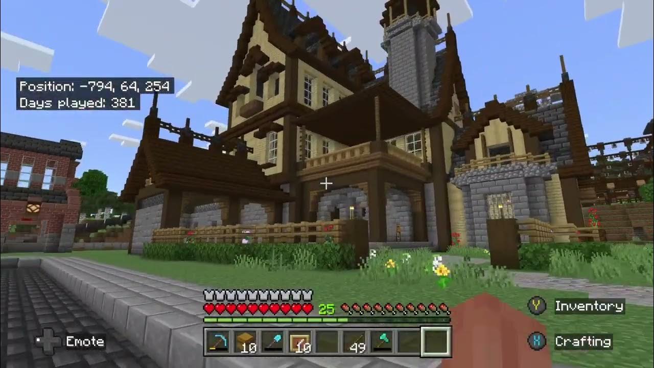 Minecraft world tour - YouTube
