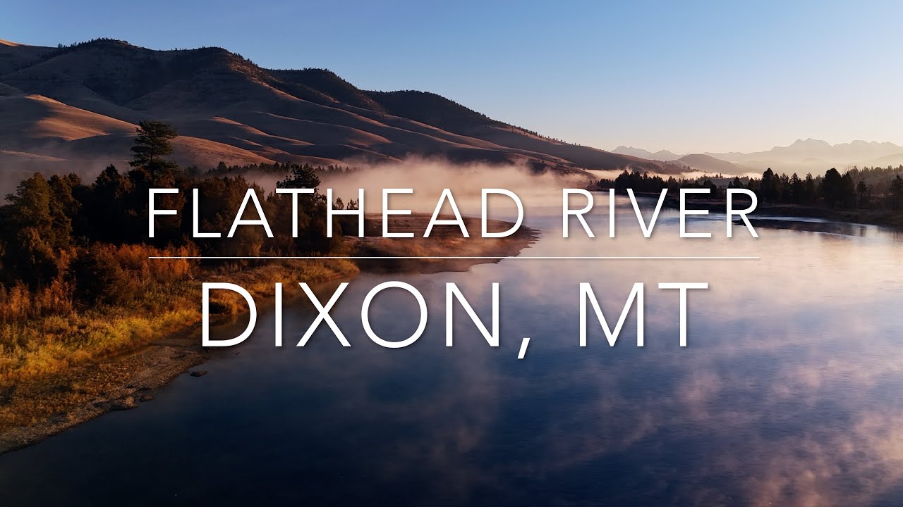 Flathead River in Dixon, MT - YouTube