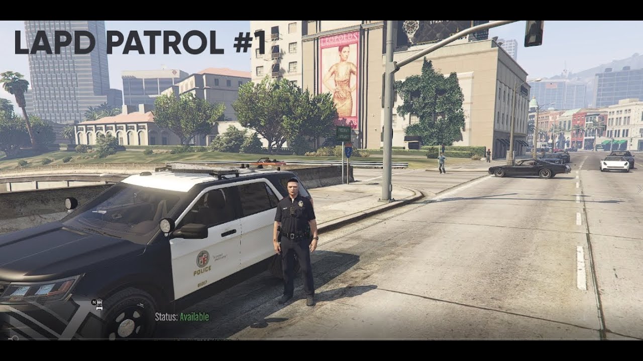 LAPD Patrol #1 - YouTube