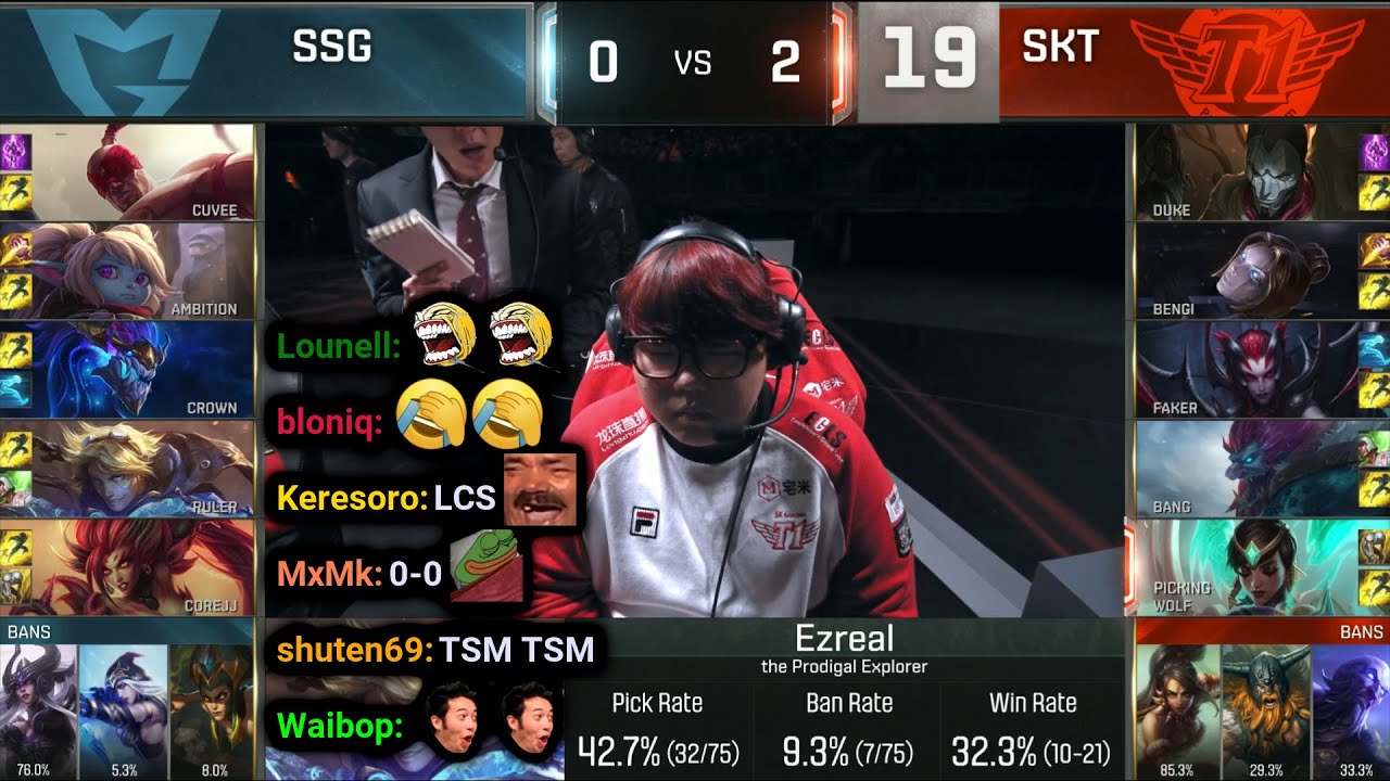 SKT vs SSG Game 3 | 2016 Worlds Finals | Twitch VOD with Chat - YouTube