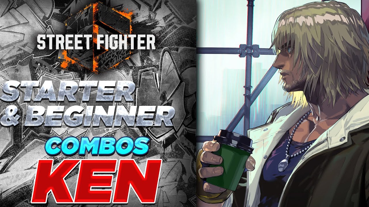 SF6 Starter & Beginner Combos: KEN ( Easy To Hard ) - YouTube
