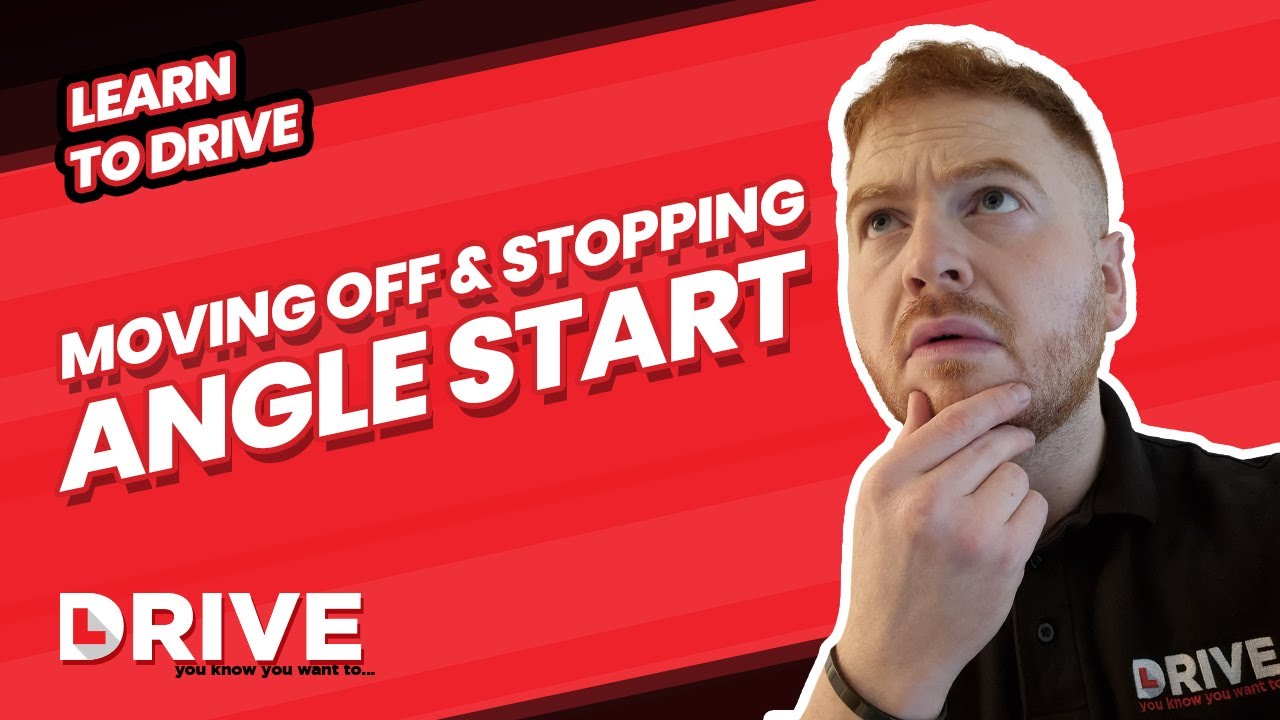 Moving Off & Stopping - Angle Start | Learn to Drive | DRIVE - YouTube