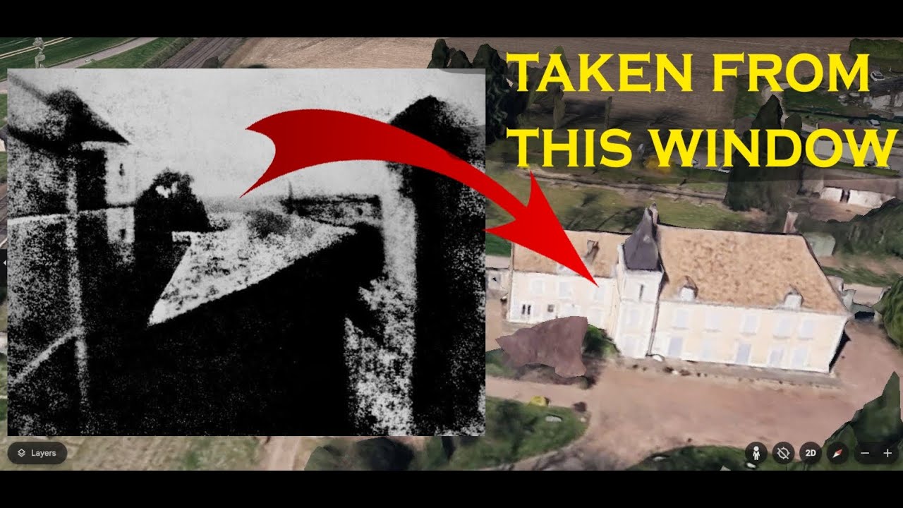 The First Photograph - Google Earth Location - YouTube