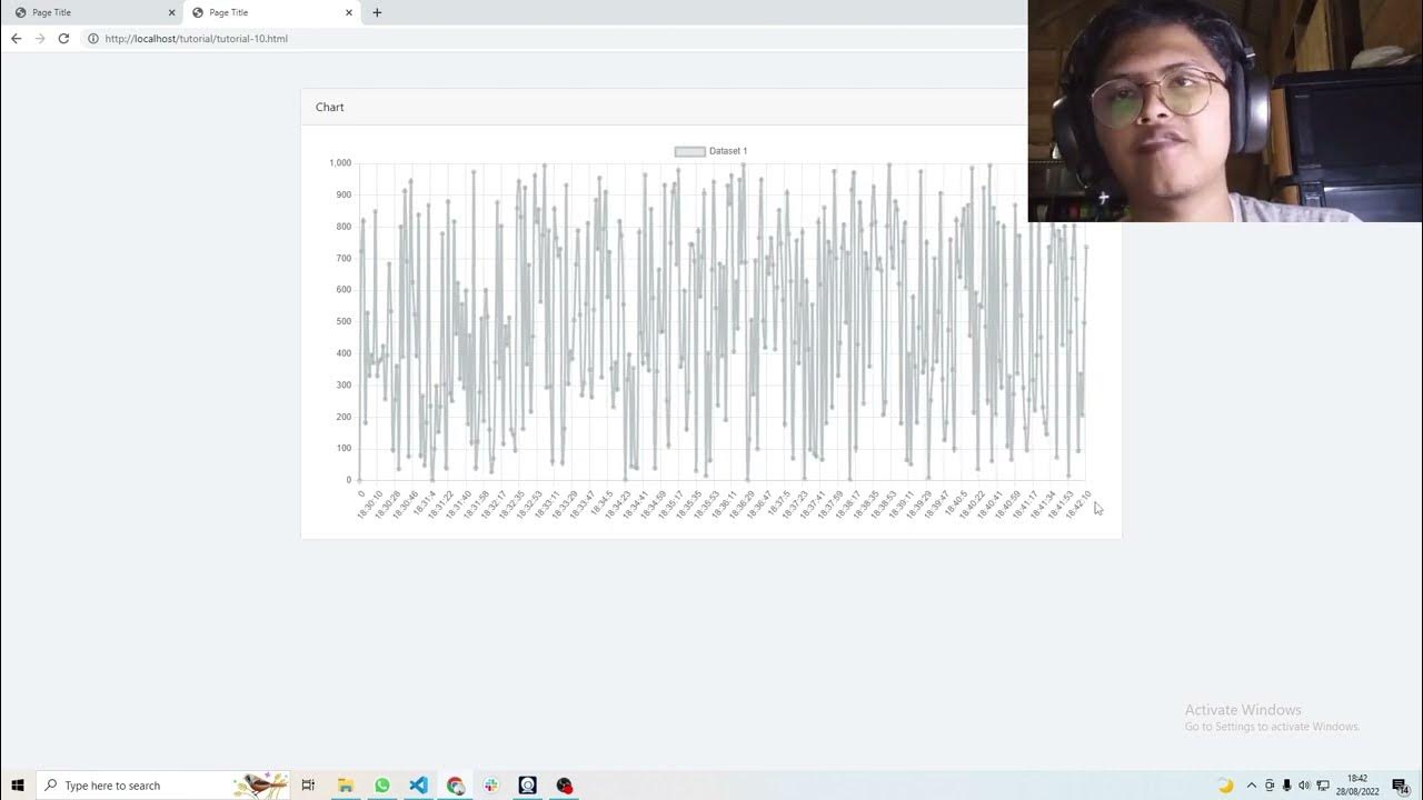 Chart JS #8 Simple Realtime Chart - YouTube