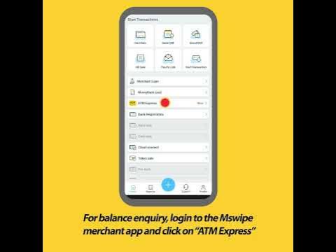 ATM Express Balance Enquiry | POS Machine With ATM Facility For Retail ...