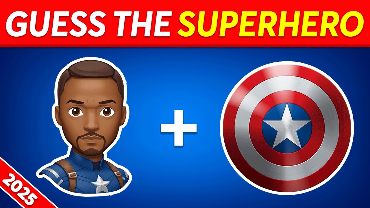 Can You Guess The Superhero By Emoji? 🕷🦸 Marvel & DC Superheroes Emoji ...