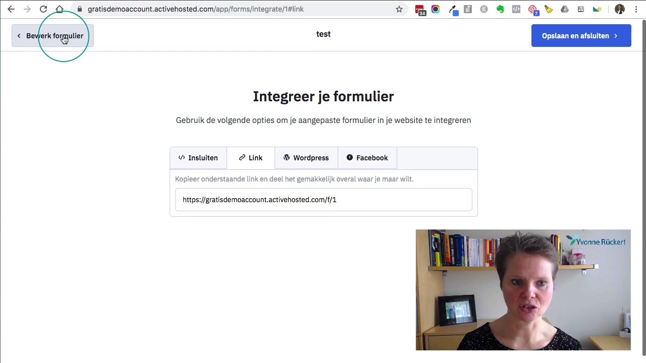 Gegevens vooraf invullen in een formulier door AC - YouTube