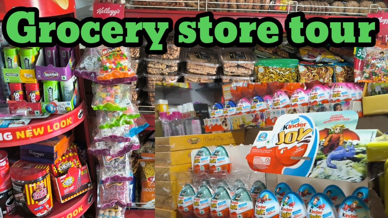 Grocery store tour / A Day in My Grocery Stores / Real Kirana store ...