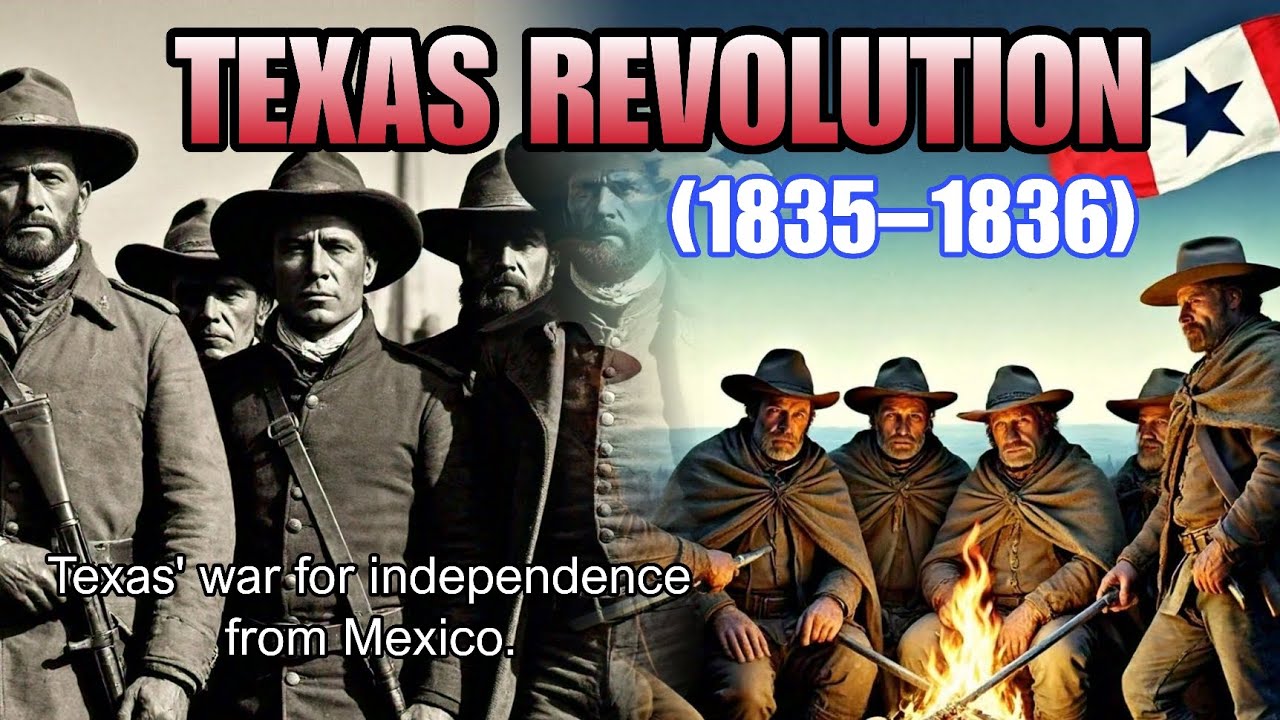 Texas Revolution (1835–1836) Texas' war for independence from Mexico ...
