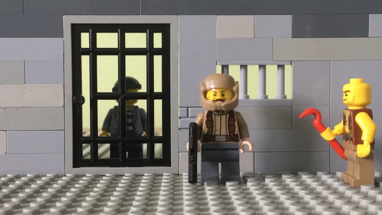 Jail escape - Lego stop motion - YouTube
