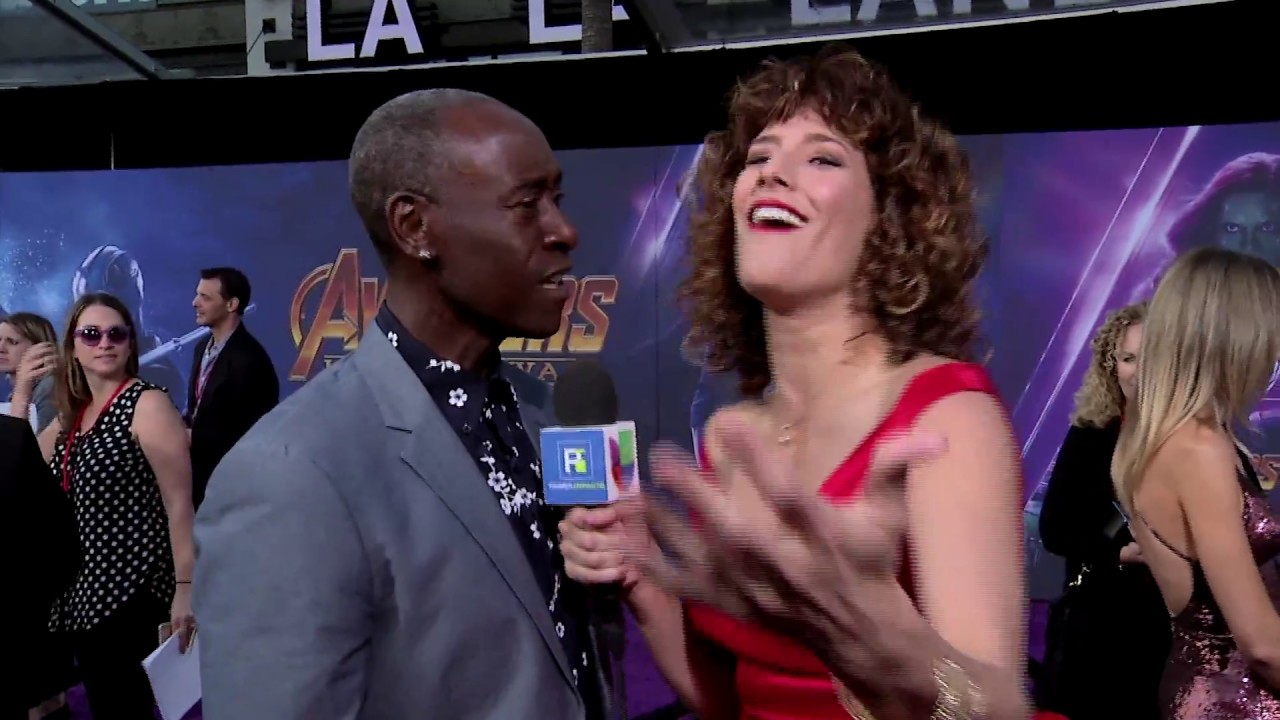 Daniela Ganoza- "Avengers Infinity War" - Premiere - YouTube