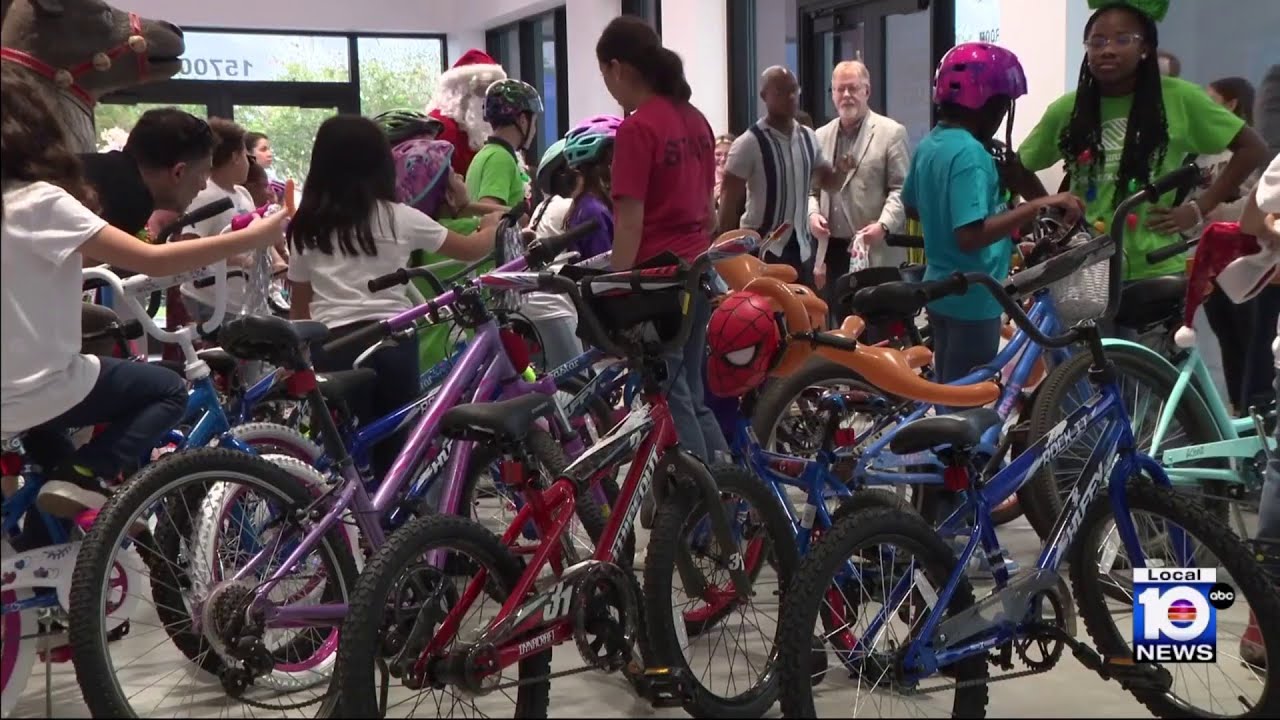 Rick Case Bikes for Kids holds its 42nd annual bicycle giveaway for the ...