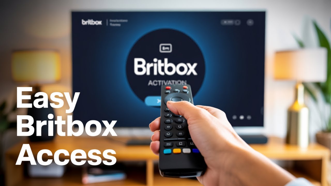 How to Activate BritBox on Your Smart TV - simple way - YouTube