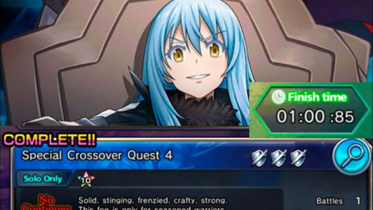 Tensura Special Crossover Quest 4 ft. Dark Lord Rimuru (Grand Summoners ...