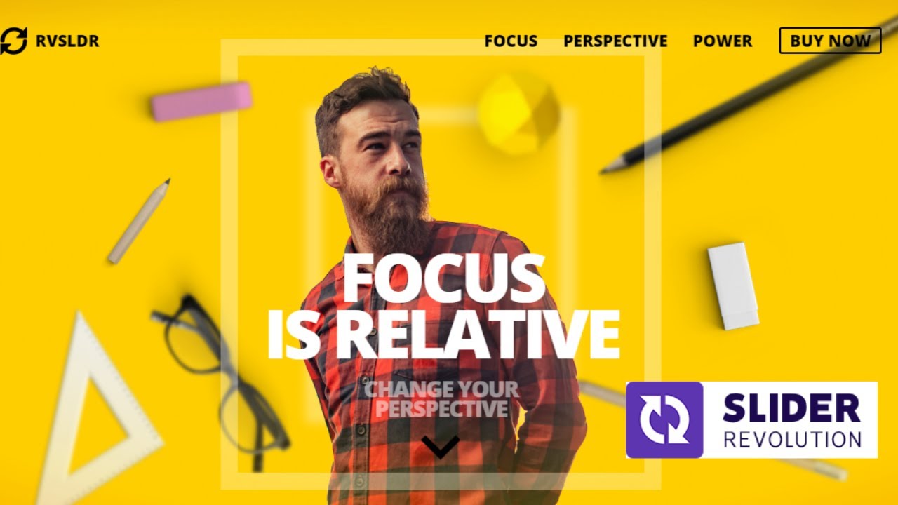 Slider Revolution loop slider + Animation slider - Website Maker - YouTube