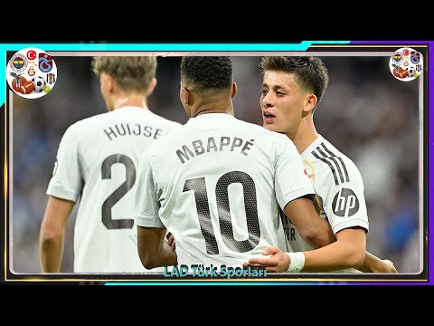 Arda Güler ve Kylian Mbappe şov yaptı, Real Madrid fark attı Tam 29 gol katkısı
