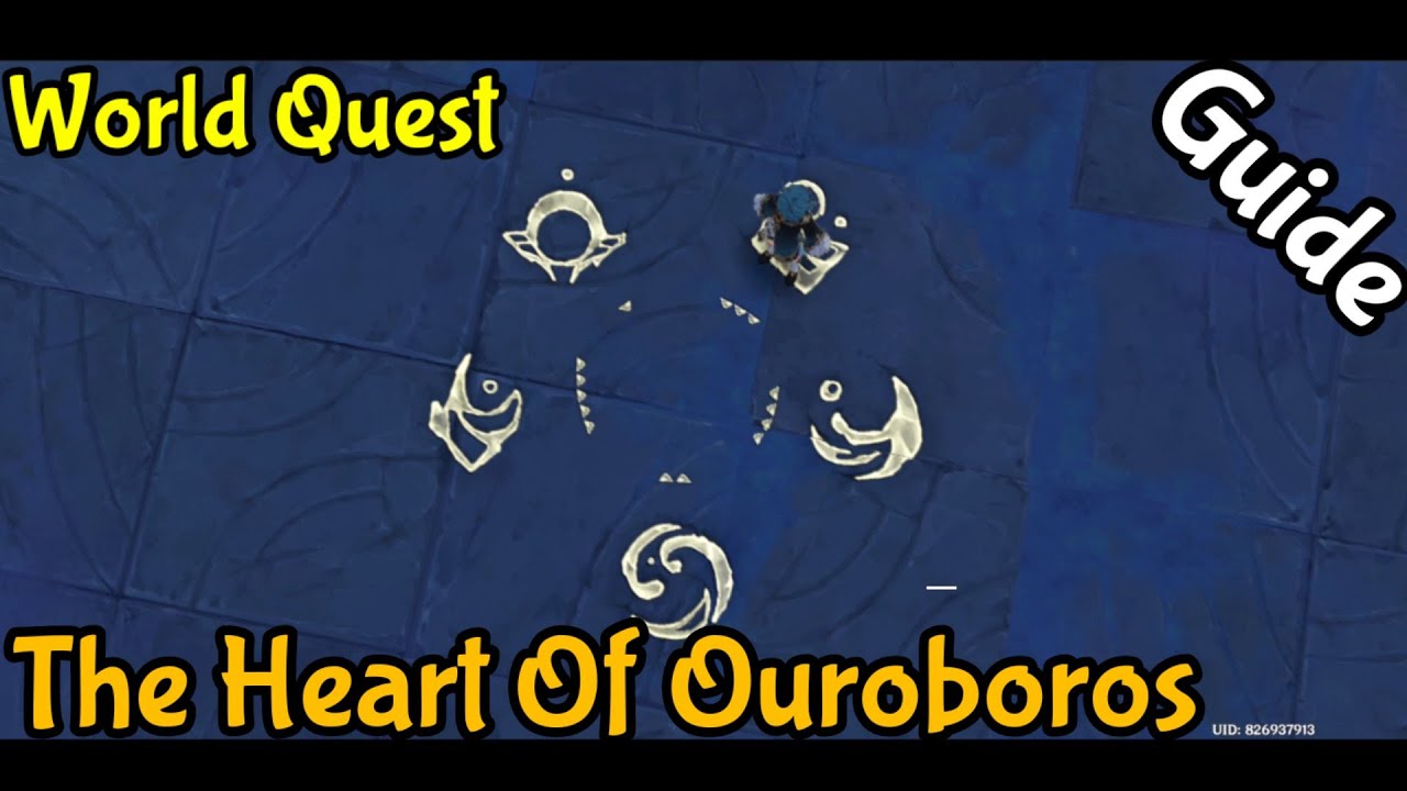 World Quest Guide The Heart Of Ouroboros - Genshin Impact - YouTube