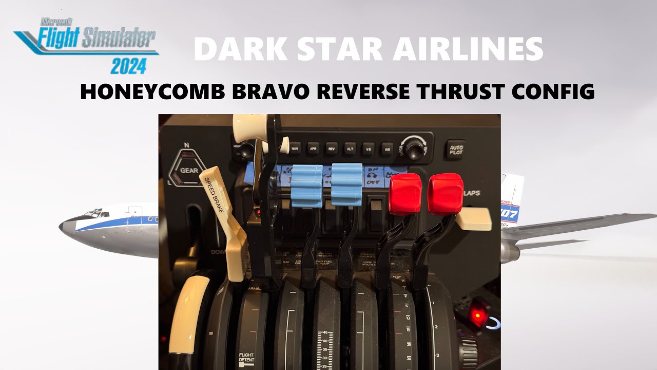 Honeycomb Bravo Reverse Thrust - One Config For Almost All Planes - YouTube