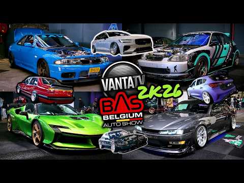 Belgium Auto Show 2026 | INSANE Supercars, Widebody Builds & Show Cars at Flanders Expo