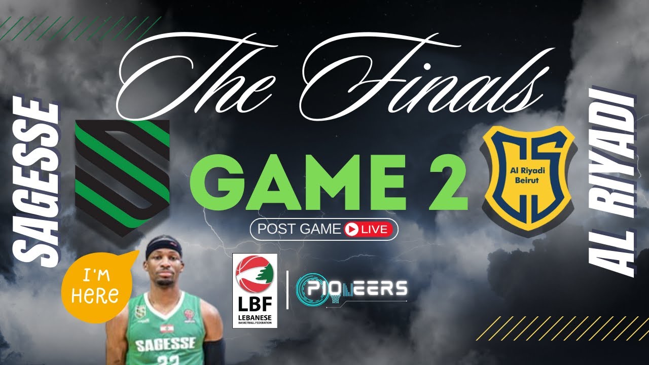 [LIVE] Game 2 Reaction: Sagesse vs Riyadi Lebanese Basketball - YouTube