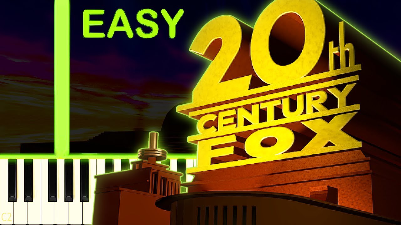 20th CENTURY FOX INTRO THEME - EASY Piano Tutorial Chords - Chordify