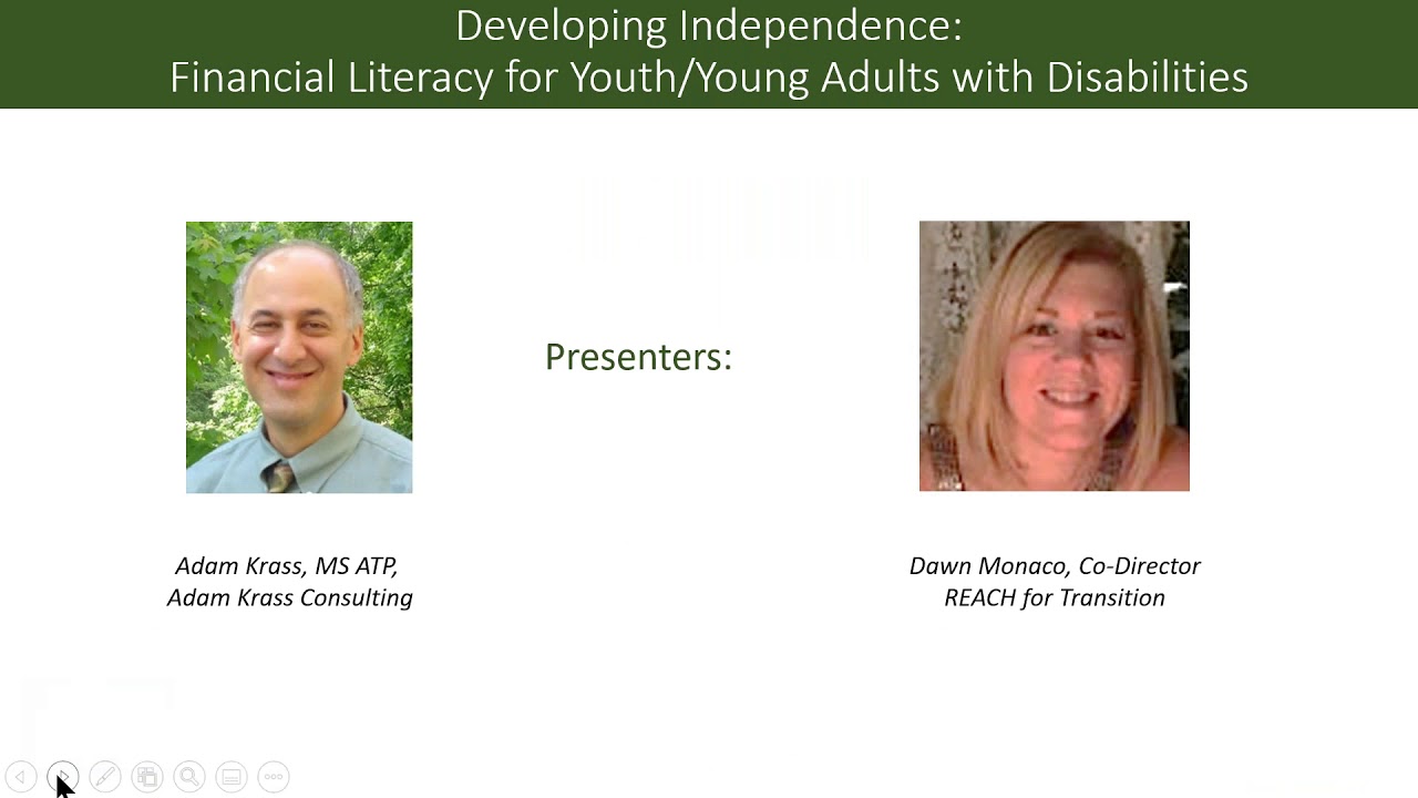 Developing Independence: Financial Literacy - YouTube