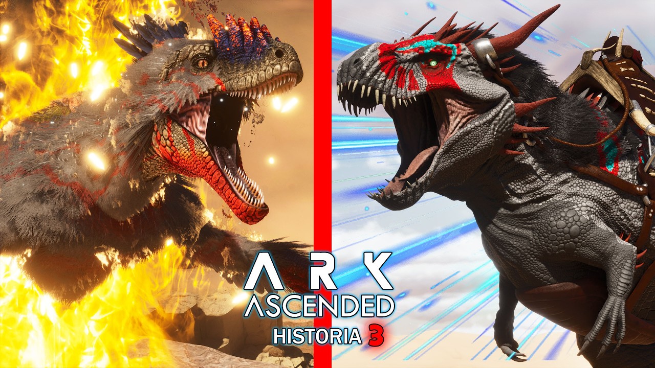 DESOLATITAN MONSTRUO SUPERMUTANTE Y NUEVOS DINOSAURIOS DE FUEGO ...