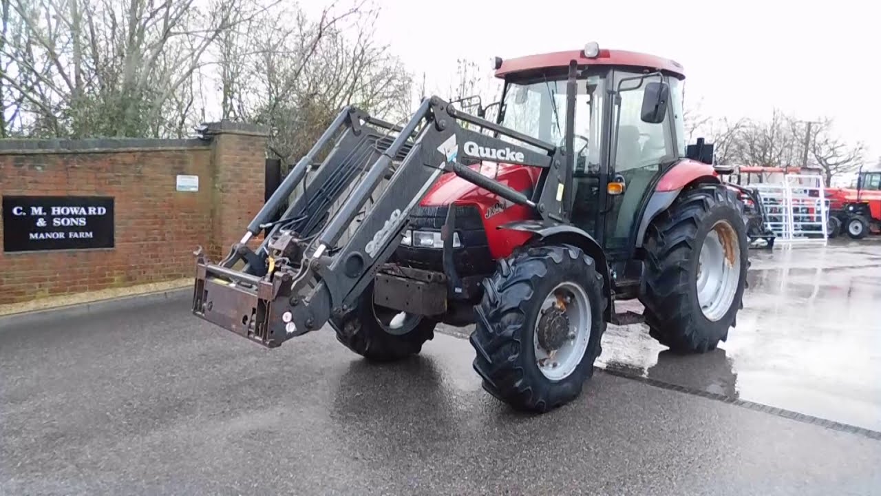 CASE JX 90 & LOADER WALKROUND VIDEO - YouTube