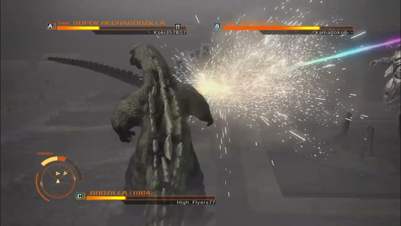 GODZILLA PS4 - Godzilla 1964 vs Super Mechagodzilla vs Heisei Godzilla - YouTube