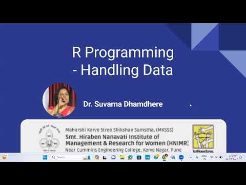 #2 R Programming - handling data - expressions and variables - YouTube