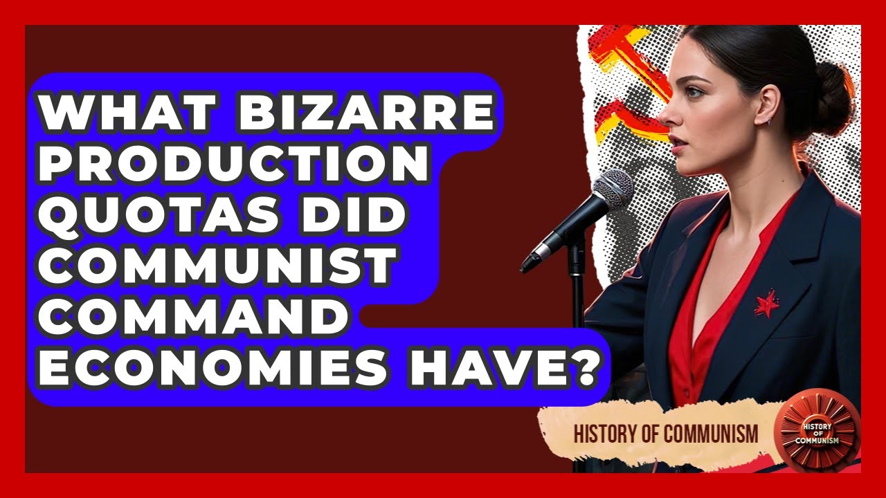 What Bizarre Production Quotas Did Communist Command Economies Have ...