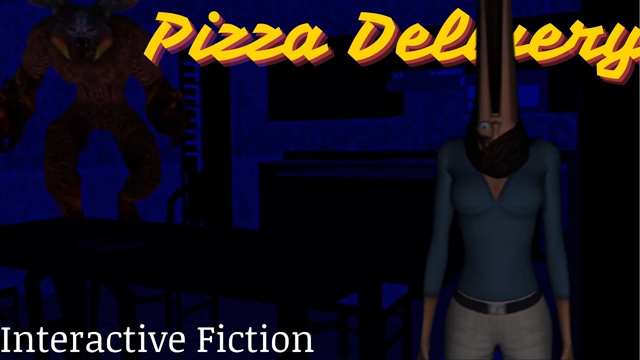 Ghosts ordered pizza!?!?! (Pizza Delivery: Interactive Fiction) - YouTube