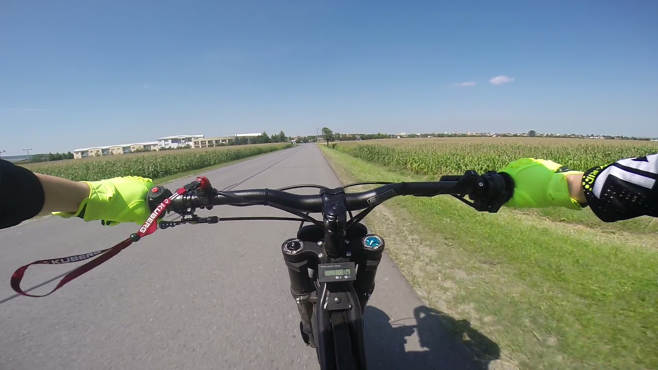 Kuberg Ranger 14 kW - Top Speed 84.6 km/h - YouTube